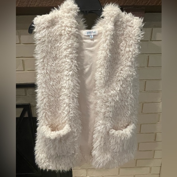 Grace & Lace | Jackets & Coats | Grace And Lace Hooded Fuzzy Vest Size ...